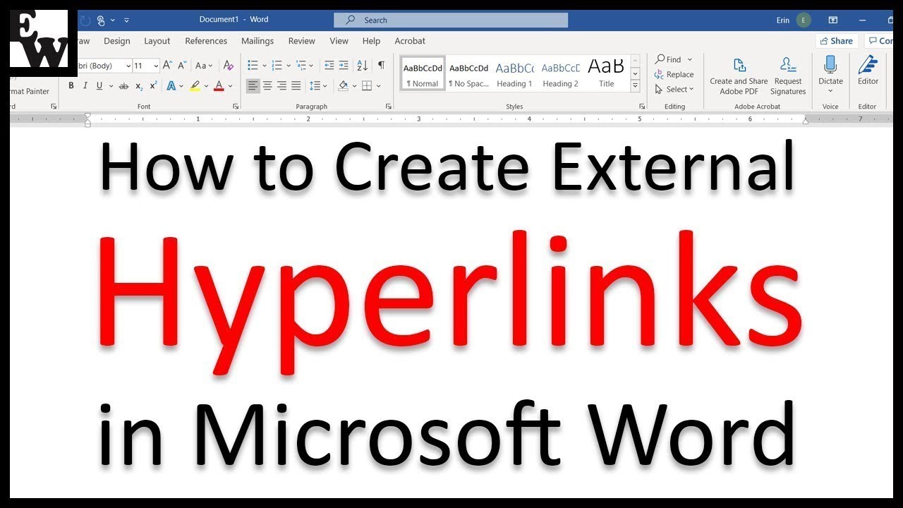 How To Create External Hyperlinks In Microsoft Word 2022 Hacerlo Como