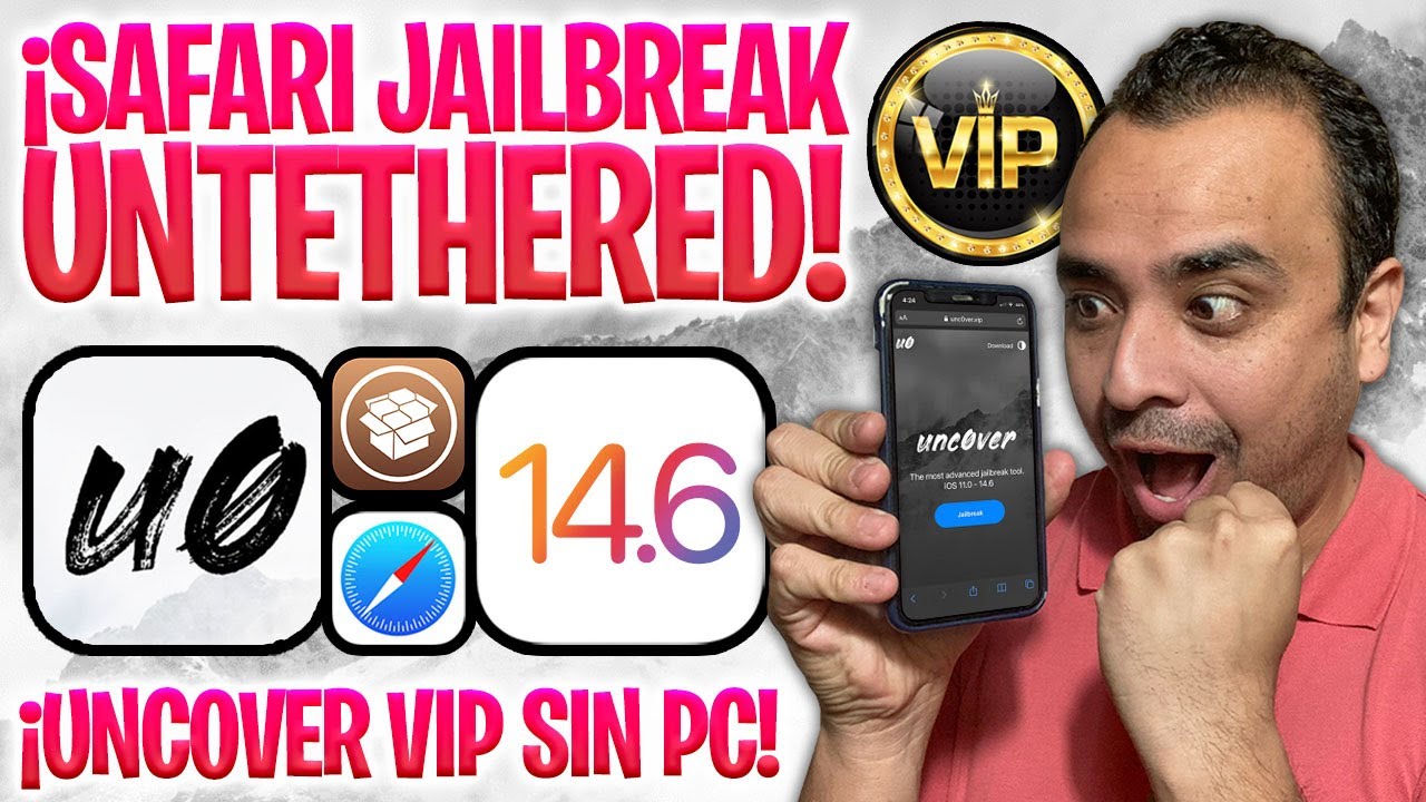 TUTORIAL SAFARI JAILBREAK iOS 14.6 UNC0VER VIP UNTETHERED SIN PC 【 2025 】 | Hacerlo Como